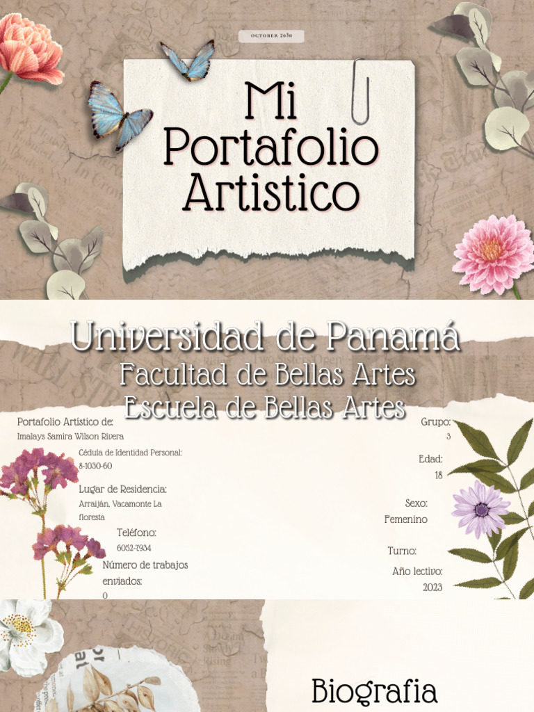 Portafolio Artistico | PDF