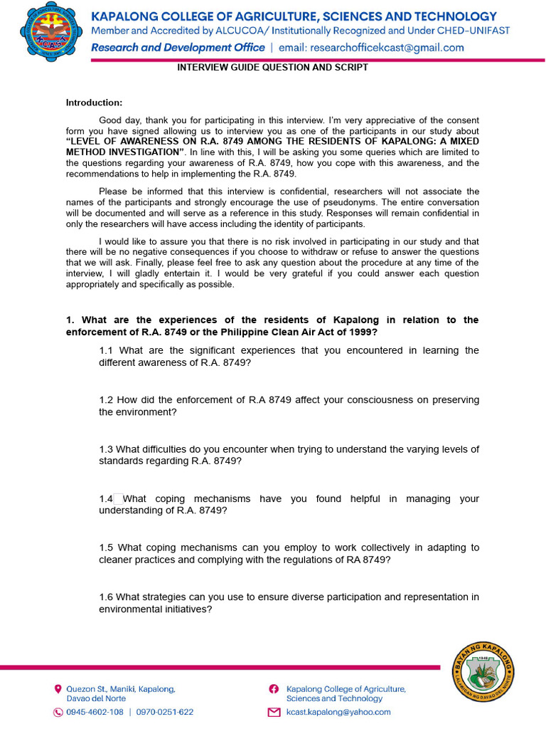 quali (1) | PDF | Interview | Cognition