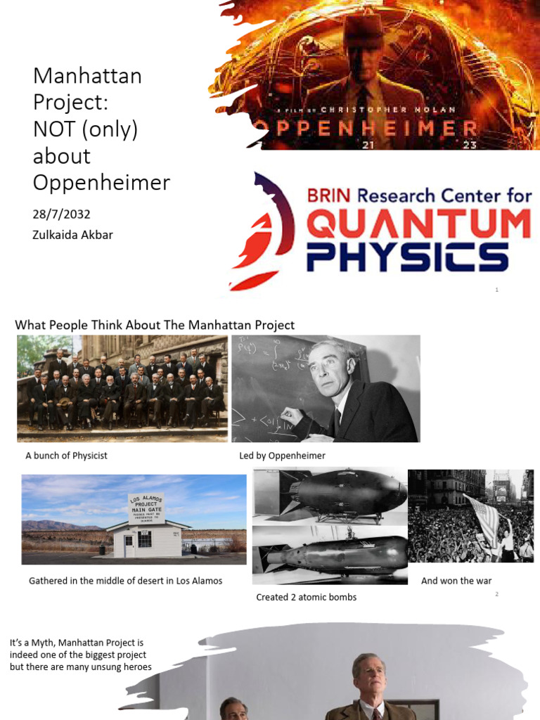 Manhattan Project | PDF | Manhattan Project | Nuclear Technology