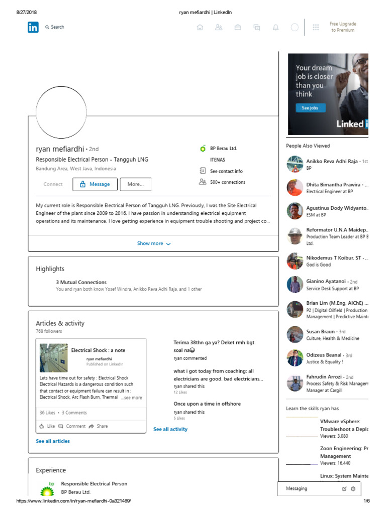 Ryan Mefiardhi - LinkedIn | PDF