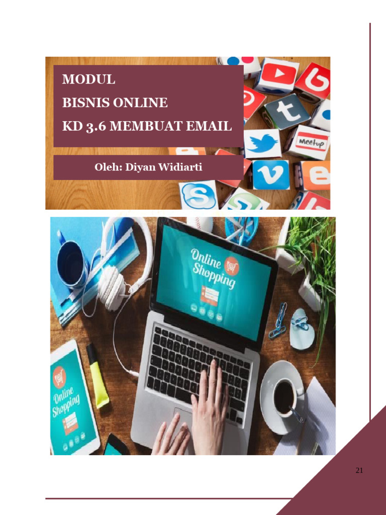 Modul Bisnis Online: Cara Membuat Email | PDF | Karier & Perkembangan ...