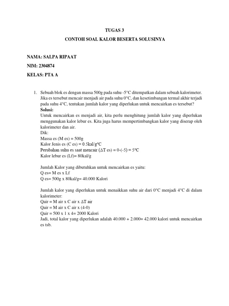 Tugas 3 - Salpa Ripaat - 2304874 - Pta A | PDF | Metode & Bahan Ajar | Sains & Matematika
