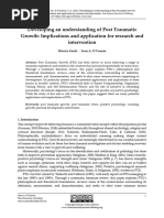 Tedeschi, & Calhoun, L. G. (1996) - The Posttraumatic Growth Inventory ...