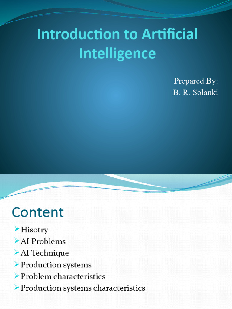 Introduction To AI | PDF | Artificial Intelligence | Intelligence (AI) & Semantics