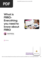 FRRO Form C Registration Guide | PDF | Travel Visa | Password