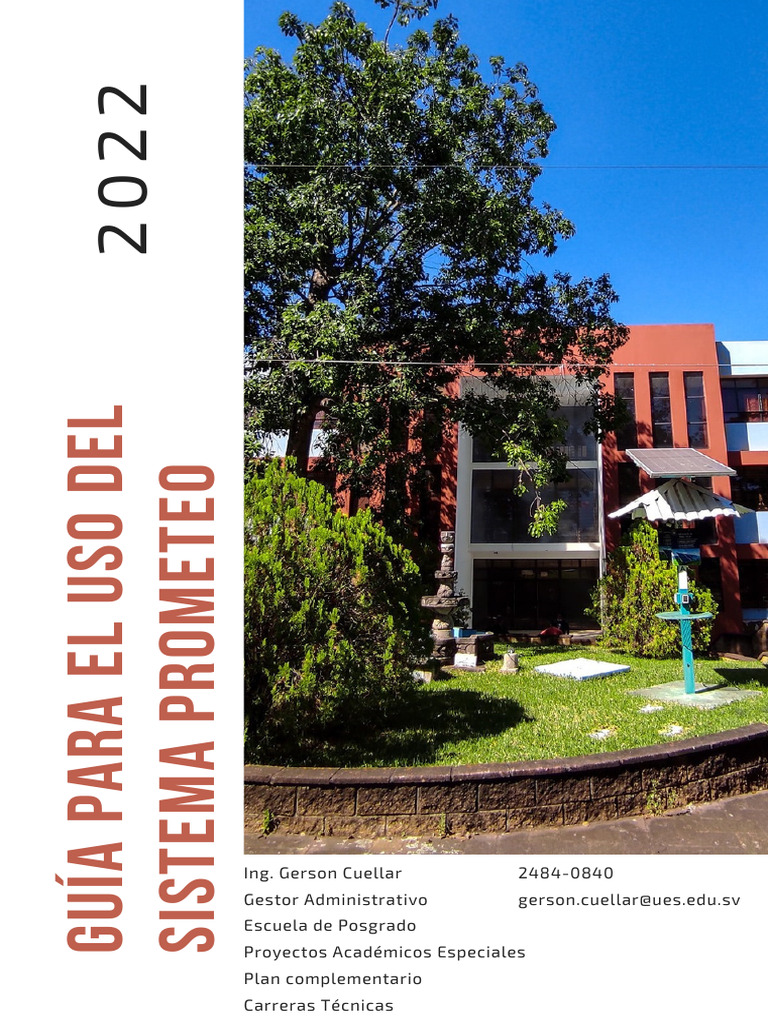 Guía para El Uso Del Sistema Prometeo | Descargar gratis PDF | Informática