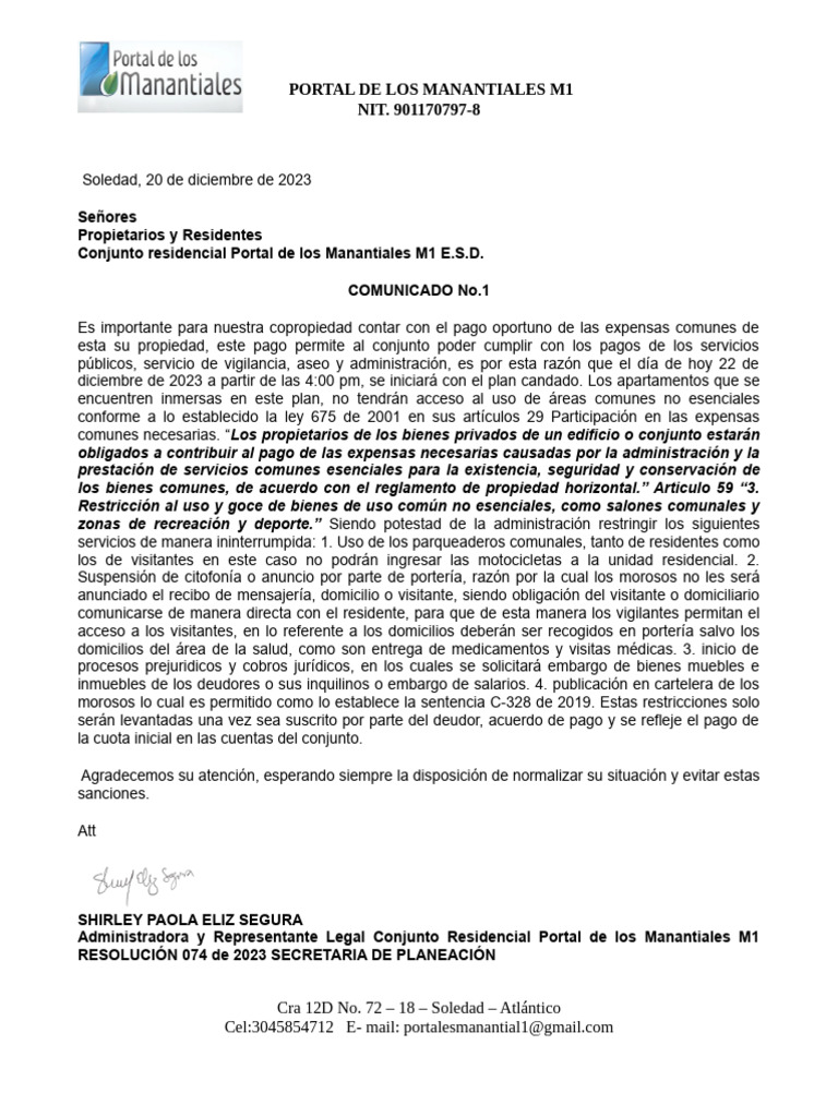 Plan Candado | PDF | Condominio | Justicia