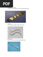 25 Different Types of Retractors | PDF | Surgery | Surgical Specialties