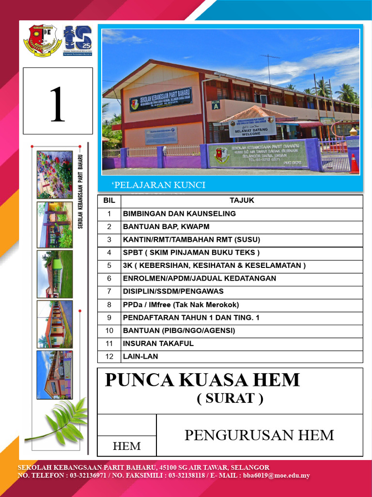 2b. Fail Tegak SKPB Baru Biru Merah Ts25 2022 2023 (Autosaved) | PDF