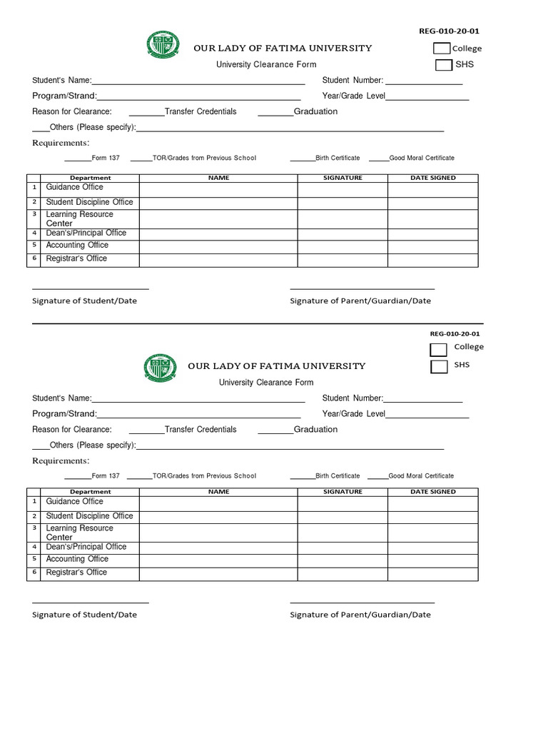 Graduation Clearance 2223 2 1 | PDF