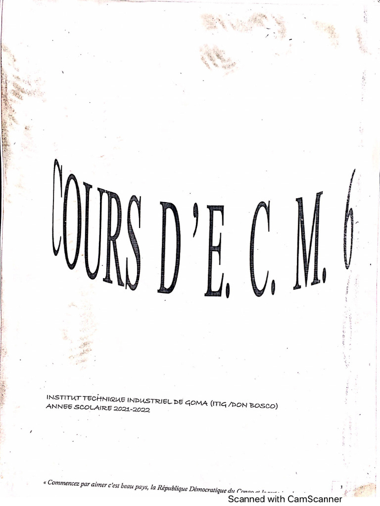 Ecm 6 | PDF