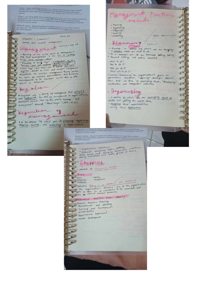 Orgman Reviewer | PDF