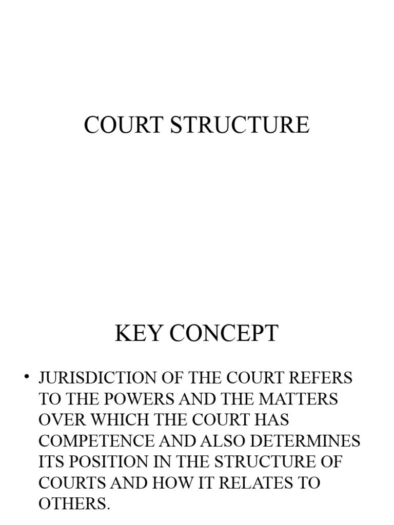 Court Structure | PDF