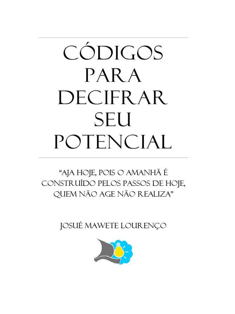 Codigos para Decifrar Seu Potencial | PDF