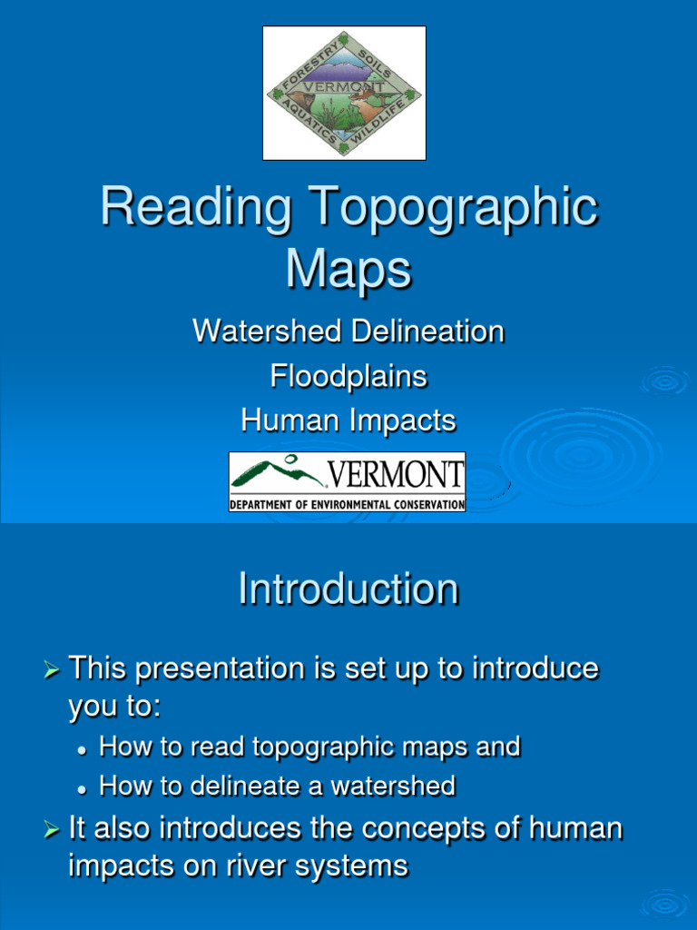 topo_reading | PDF | Topography | Map