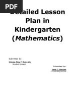 Kindergarten Addition Lesson Plan | PDF | Lesson Plan | Teachers