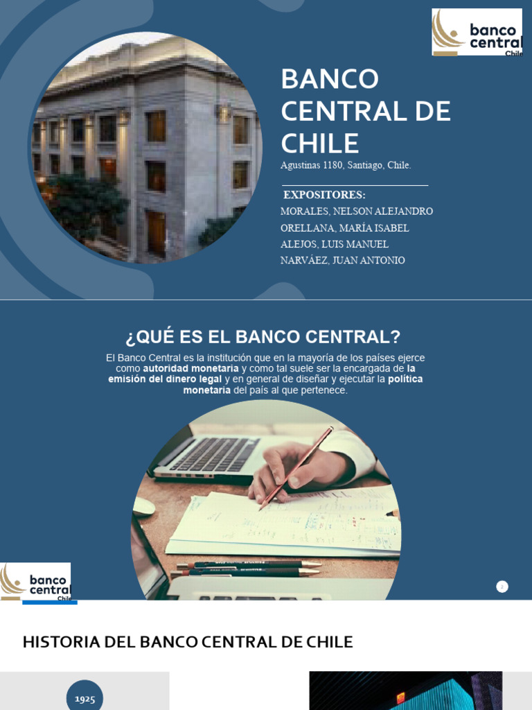 Banco Central de Chile Def | PDF | Bancos centrales | Inflación