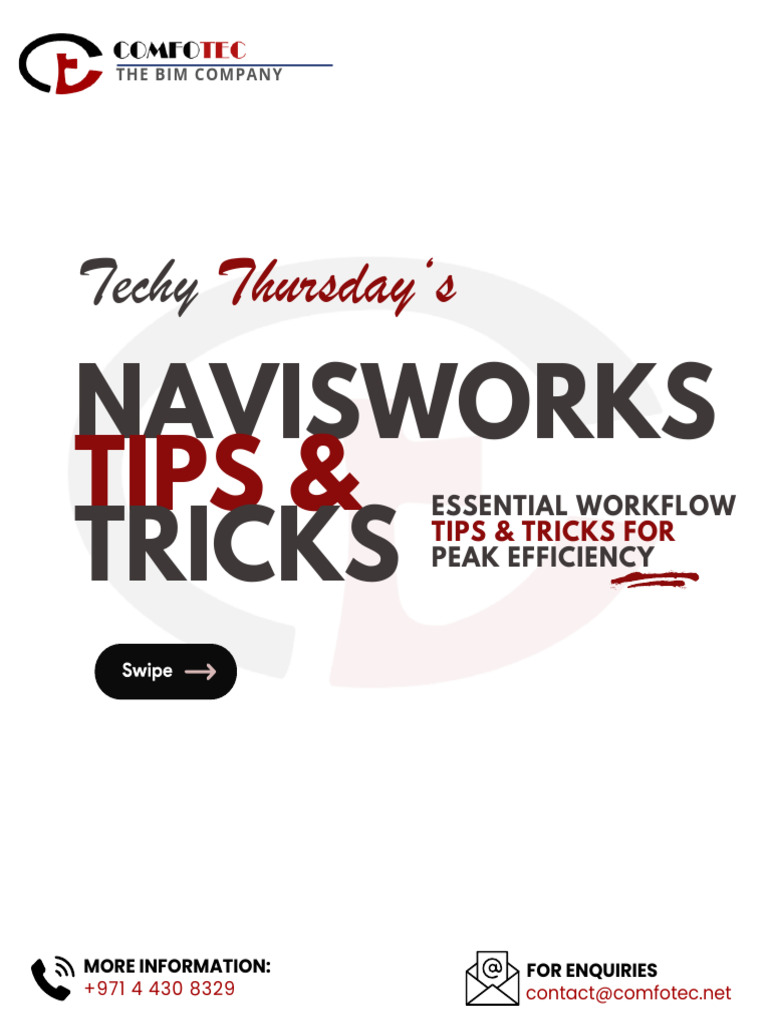 Navisworks Workflow Tips & Tricks | PDF | Zoom Lens | Computing