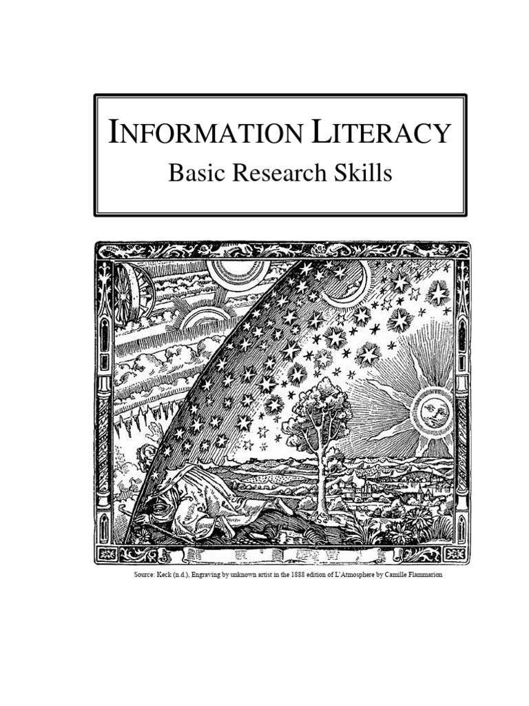 Information Literacy Basic Research Skills | PDF