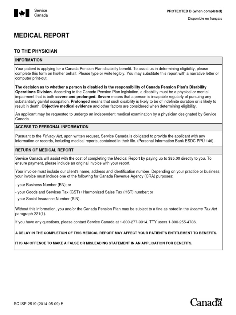 Standard Medical Report Form4 | PDF | Health Care | Social Programs