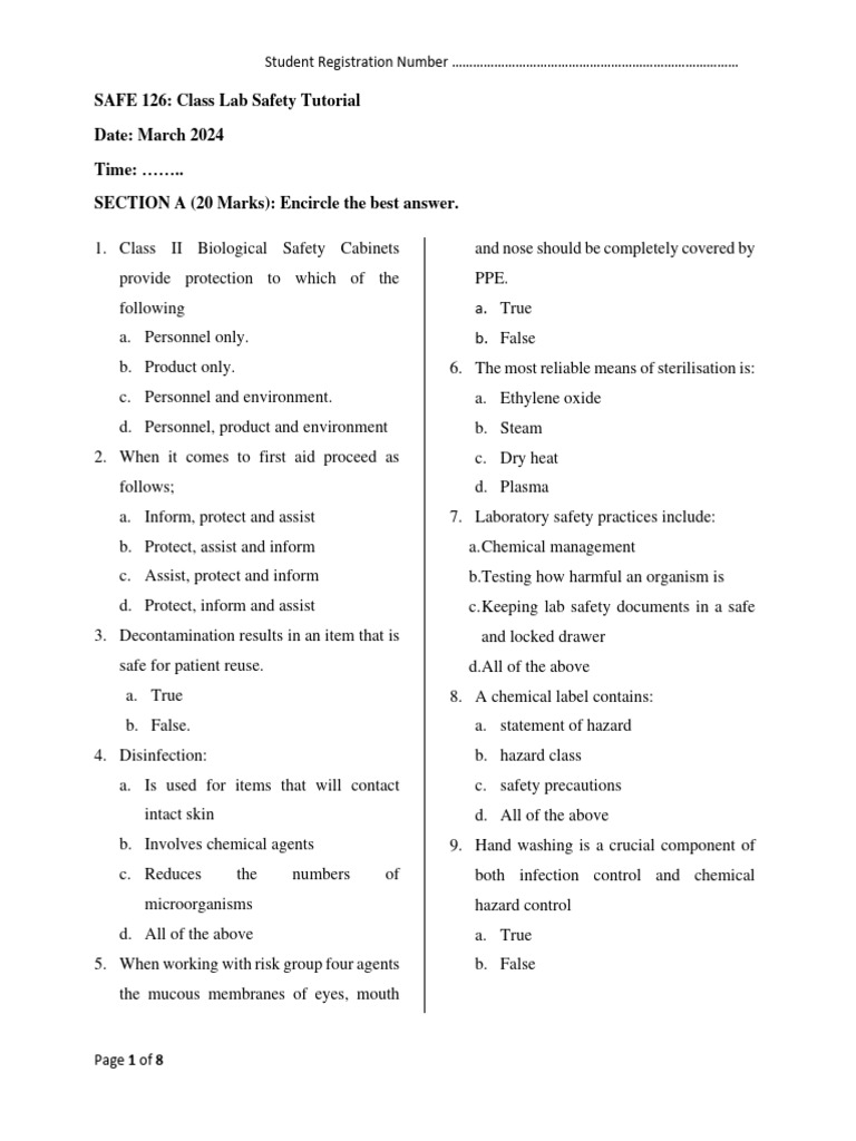Lab Safety Tutorial | PDF | Radiation | Chemistry