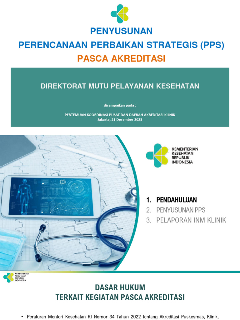 Penyusunan Pps Klinik (21122023) | PDF