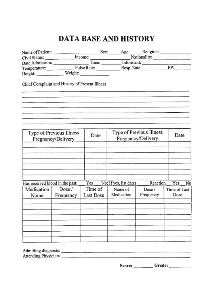 Assessment Form | PDF
