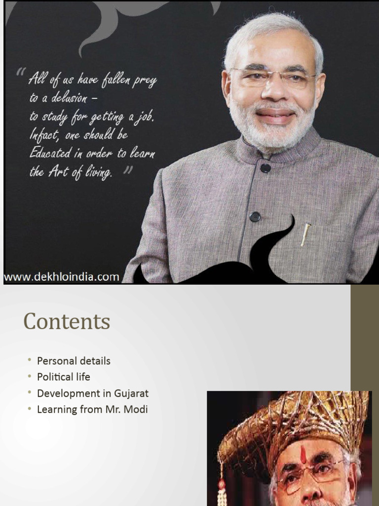 Narendrea Modi | PDF