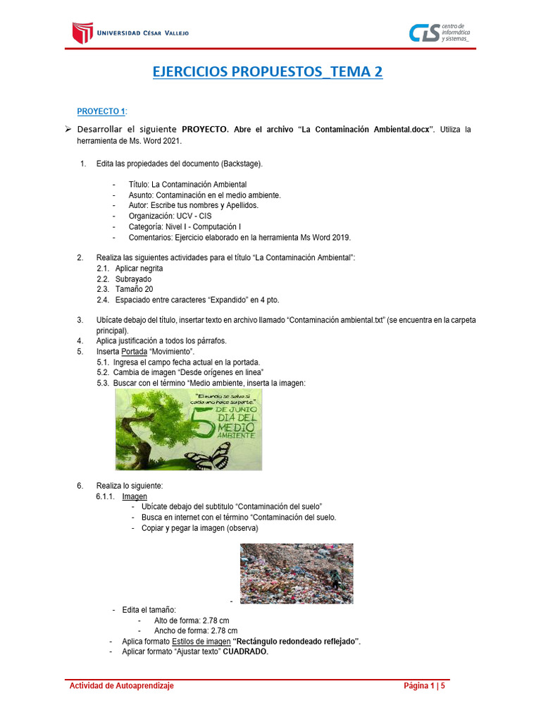 Ejercicios Propuestos - Tema 2 | PDF