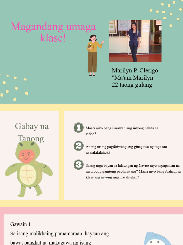 3rd Grade Reading Comprehension Education Presentation in Pastel ...