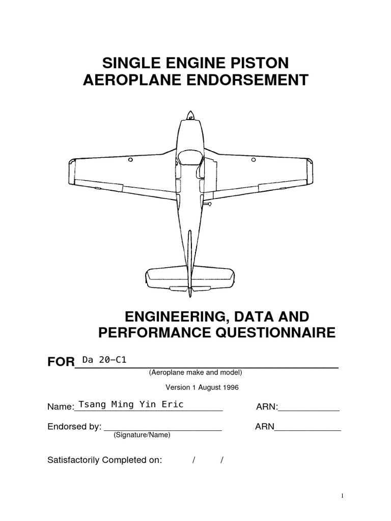 CASA SEA Questionnaire | PDF
