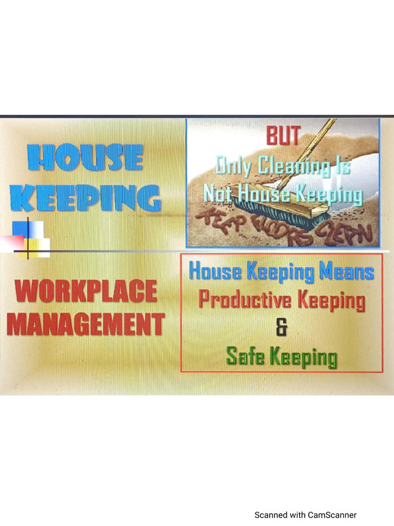 House Keeping-1 | PDF