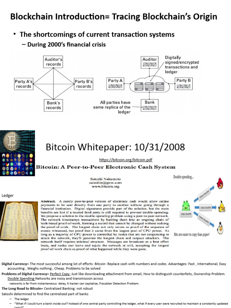 BlockChain-1 (1) PPTXL | PDF | Bitcoin | Public Key Certificate