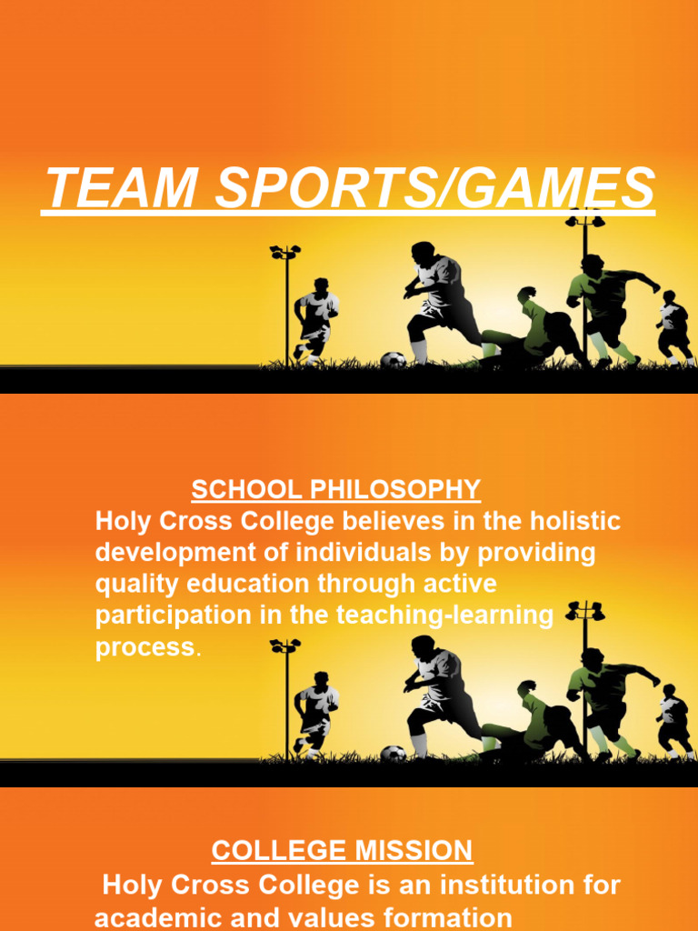 Team Sports Games | PDF | Sports | Physical Education