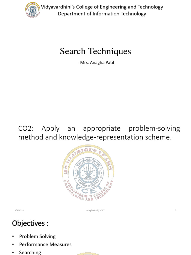 Chapter 2 Search Techniques | PDF | Graph Theory | Combinatorics