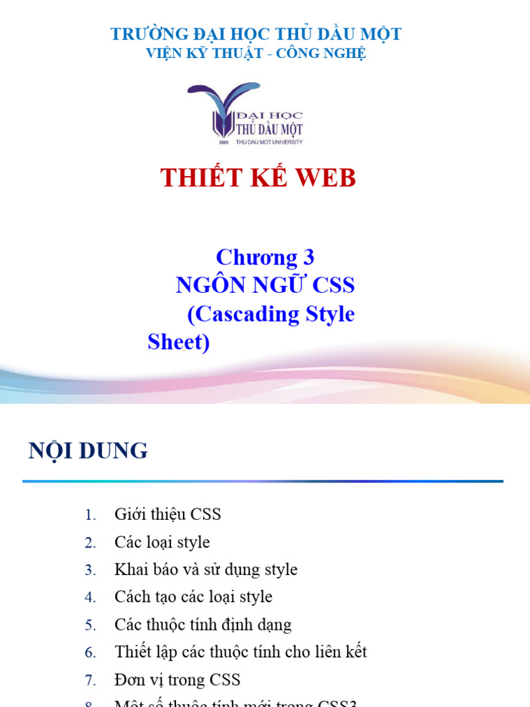 Chapter 3. Ngon Ngu CSS | PDF