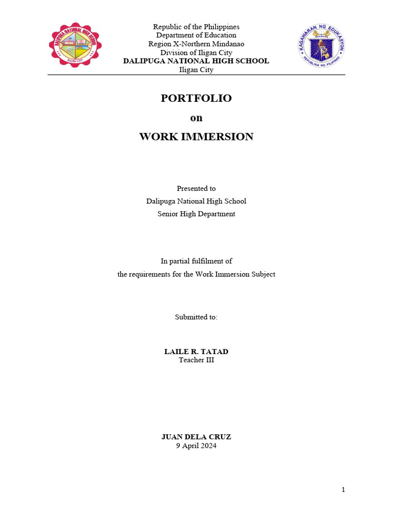 Narrative Report Template | PDF | Baking | Corazon Aquino