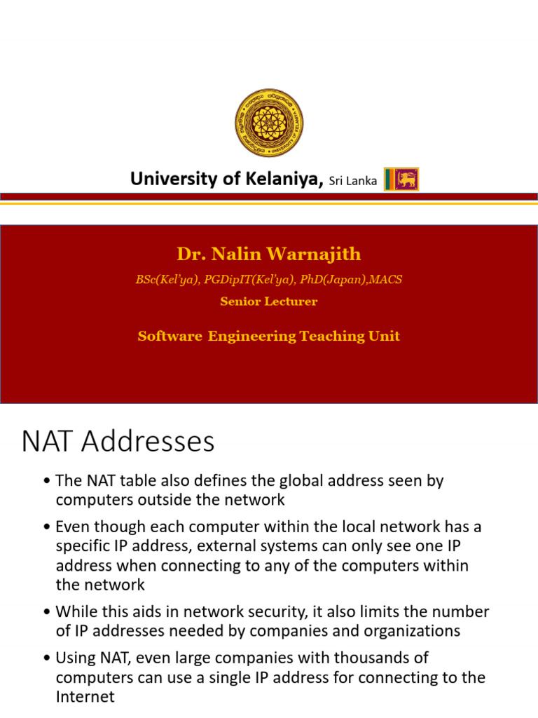 Lect6-Network Devices | PDF | Network Switch | Computer Network Lect6-Network Devices | PDF | Network Switch | Computer Network