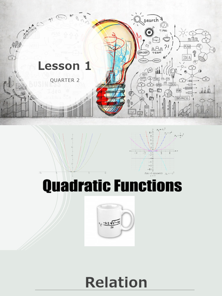 Quadratic Functions | PDF | Function (Mathematics) | Mathematical Relations