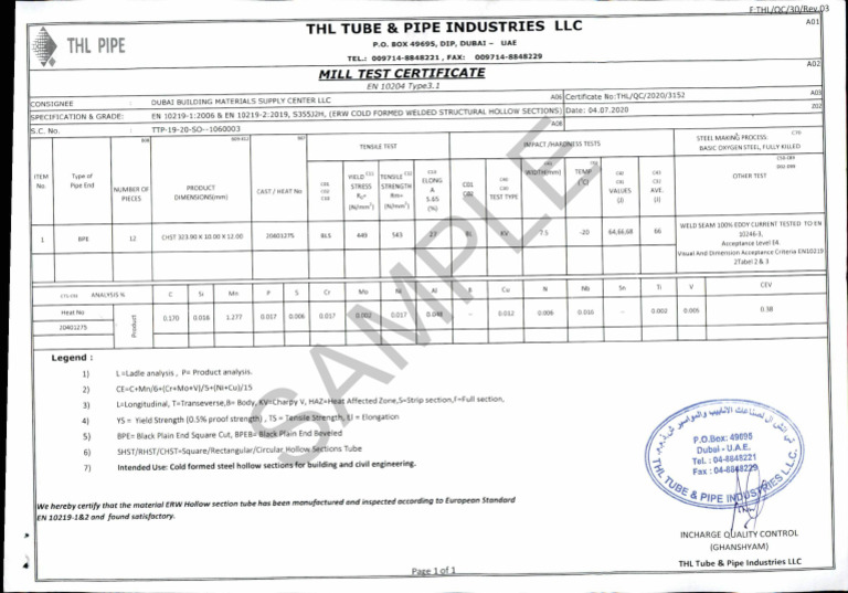 MTC - Pipe Erw | PDF