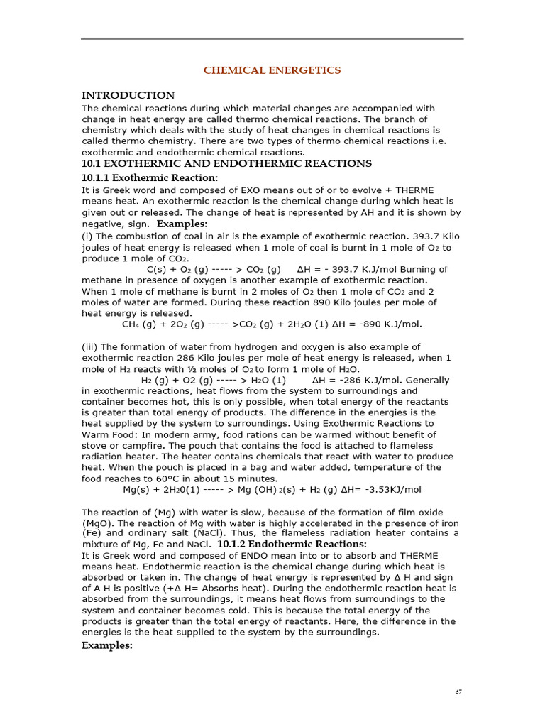 9th Class Chapter 8 Chemistry Notes Sindh Board Pdf Chemical