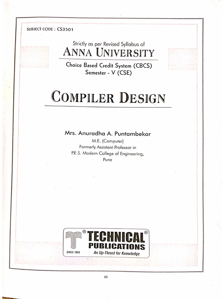 Compiler Design | PDF