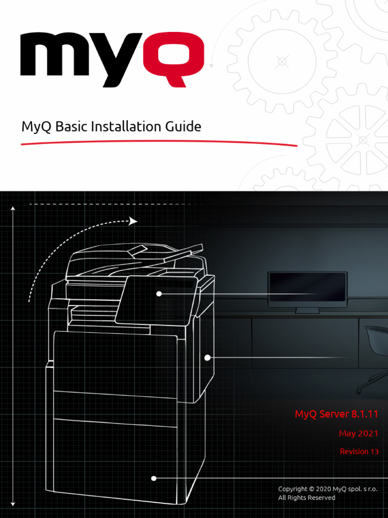 MyQ Basic Installation Guide 8.1.11 RTM Rev.13 | PDF | Port (Computer ...