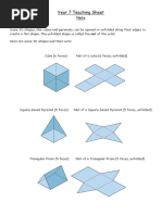 Geometric Nets Printable Pack | PDF