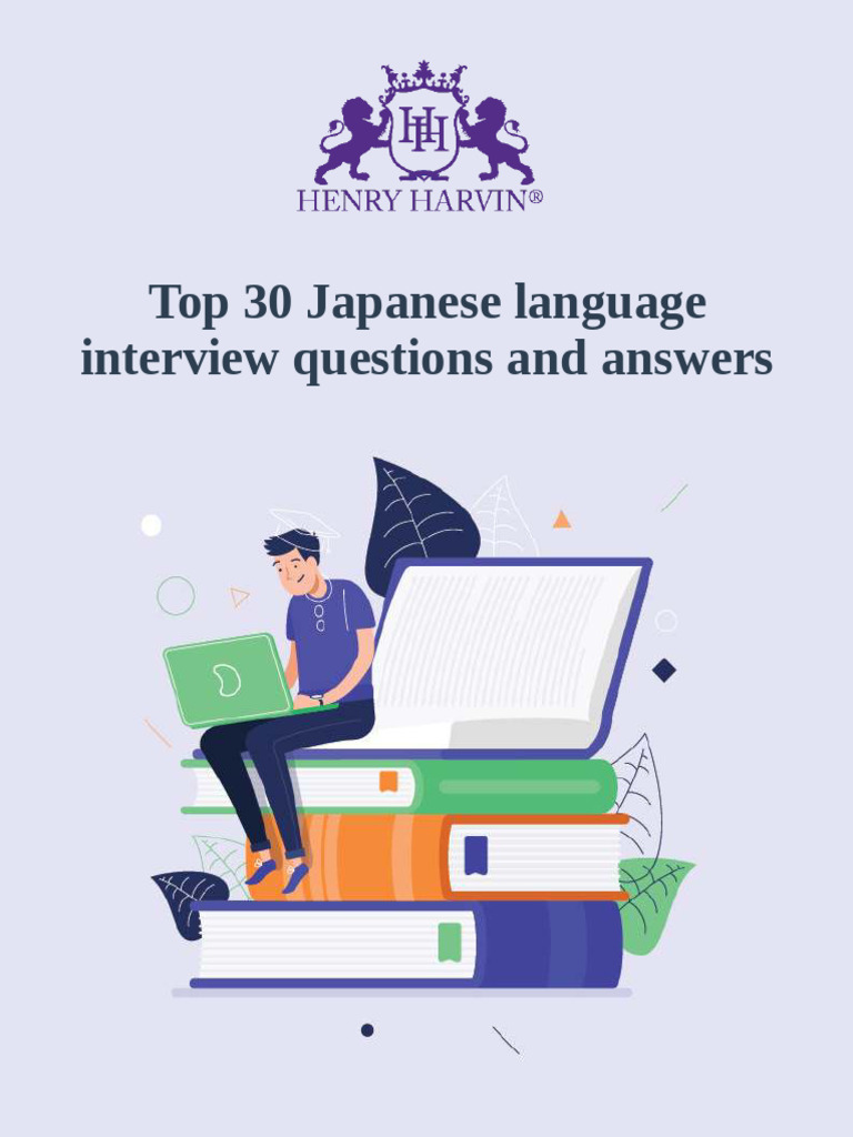 Japanese Interview Questions & Answers Guide | PDF | Japanese Language ...