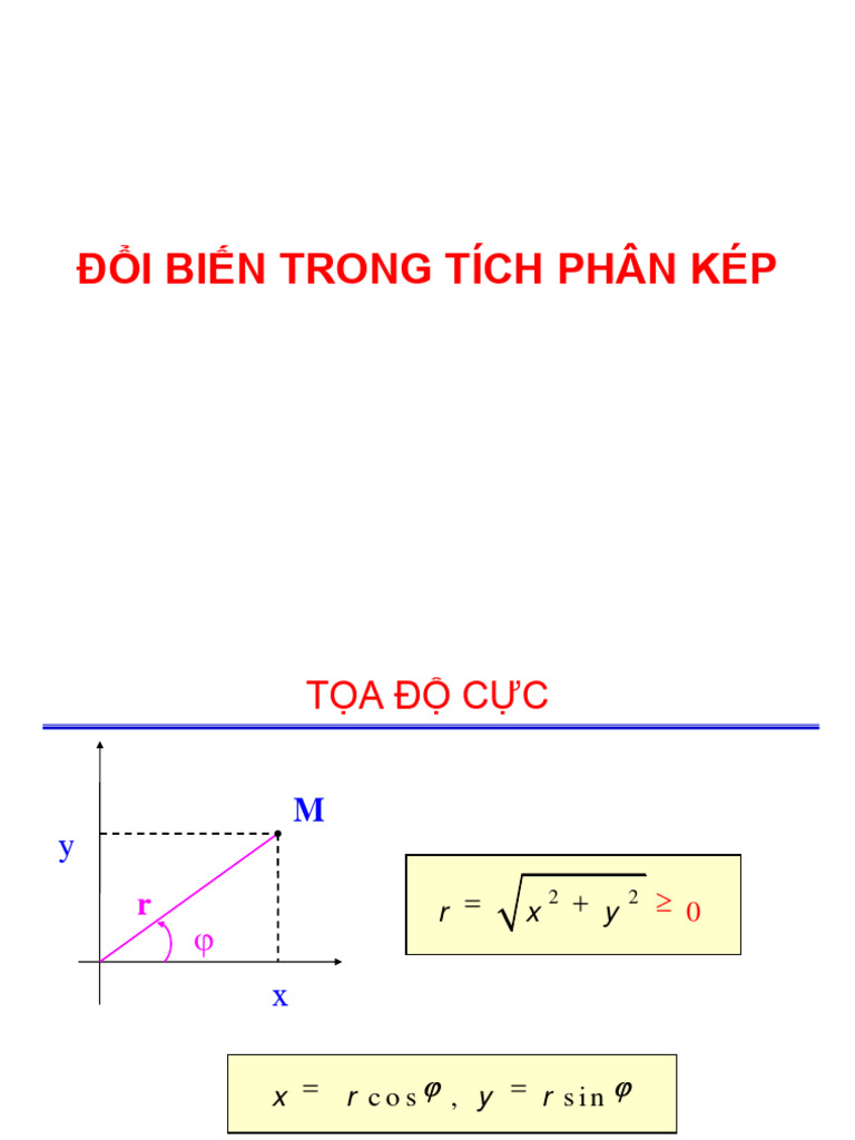Giai-Tich-2 - Tran-Ngoc-Diem - 9.tich-Phan-Kep-P2 - (Cuuduongthancong - Com) | PDF