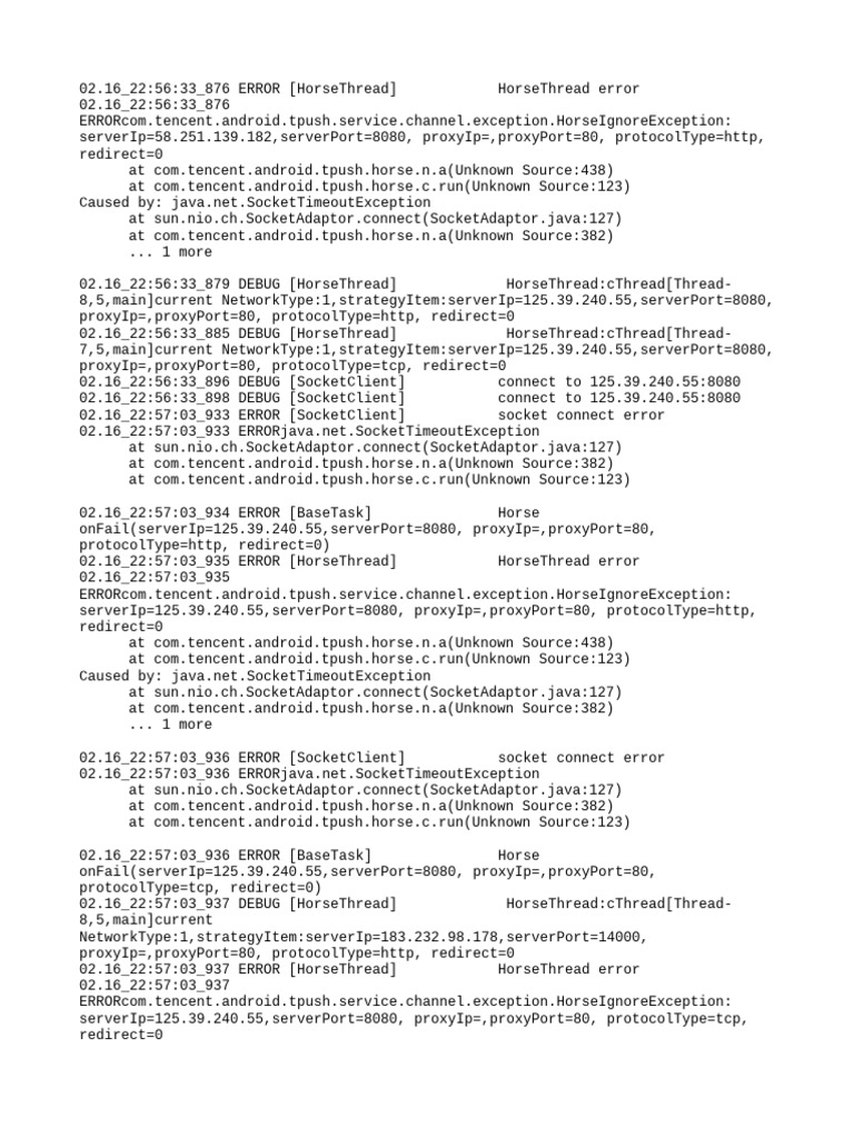 log-20240216_2306_1 | PDF | Thread (Computing) | System Software