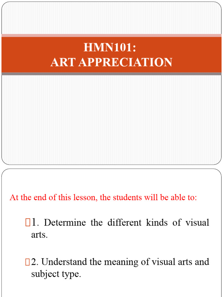 Week2-Visual-Arts (20240302170438) | PDF | Paintings | Primary Sources