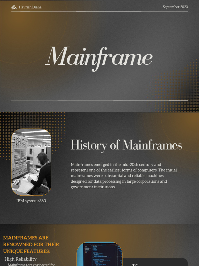 Mainframe | PDF