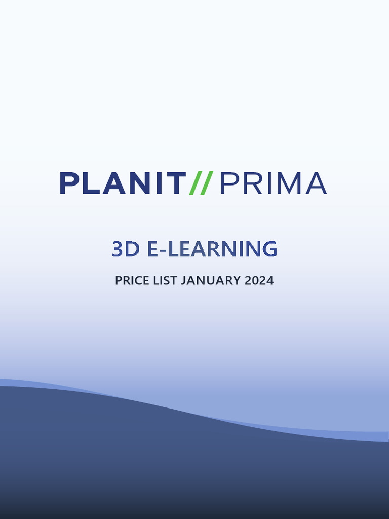 PRIMA Training Pricelist | PDF